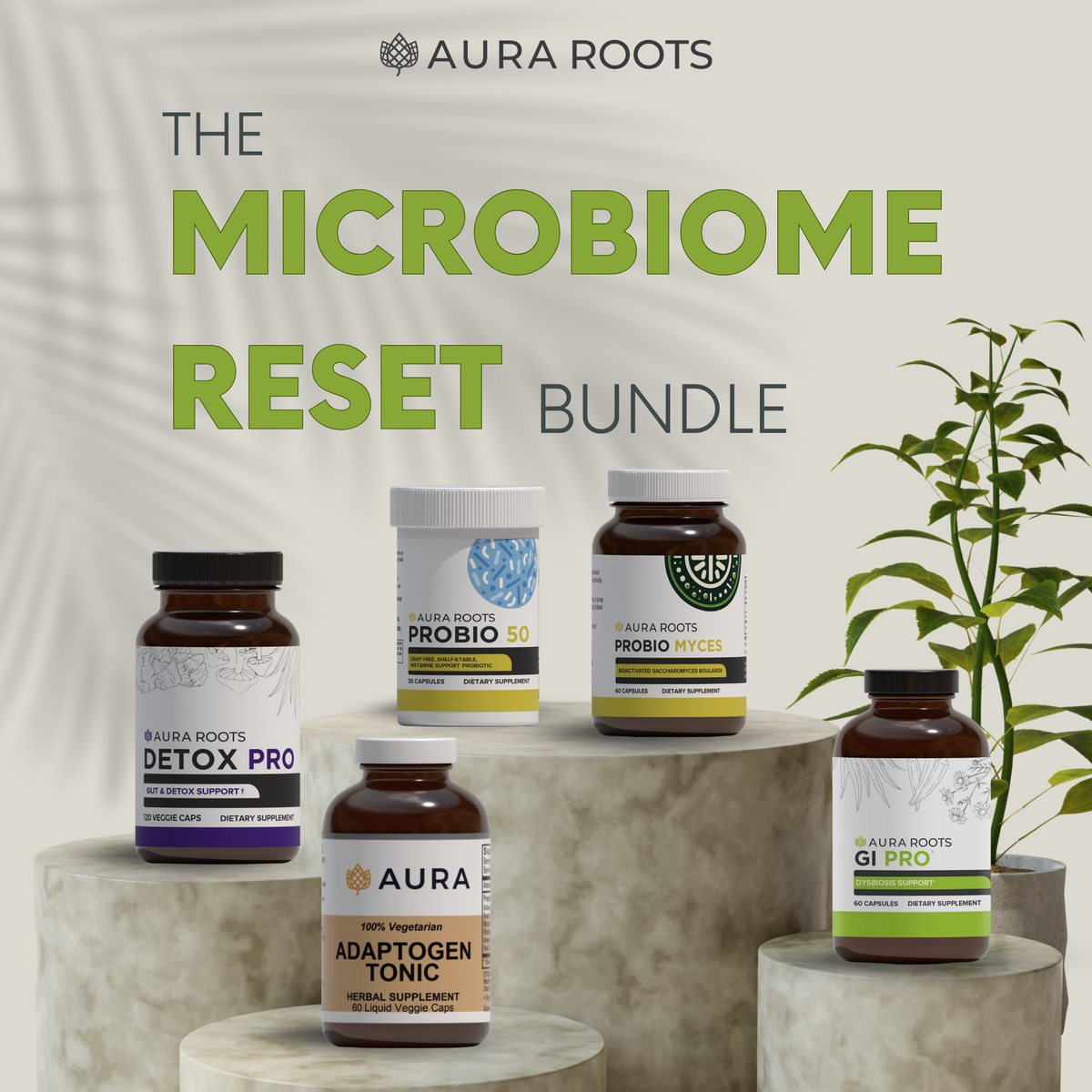The Microbiome Reset Bundle – Aura Roots