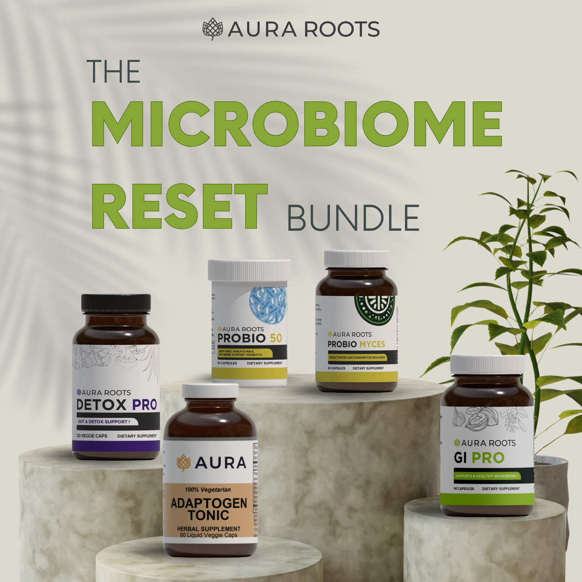 The Microbiome Reset Bundle – Aura Roots