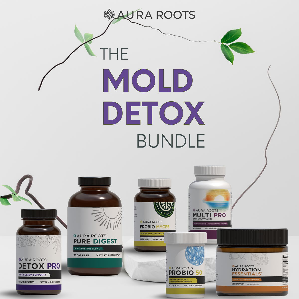The Mold Detox Bundle – Aura Roots